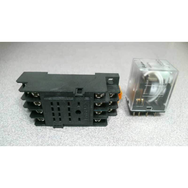 RELAY, CONTROL, 24V 4 pole w/ base - Piranha Metal Fabrication ...