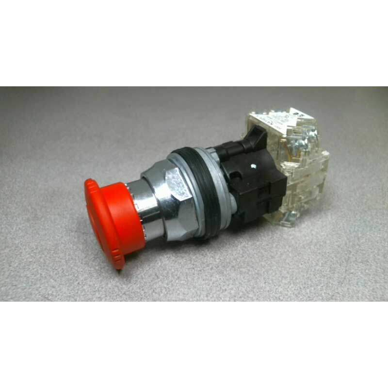 PUSHBUTTON RED MUSHROOM E-STOP 657518 - Piranha Metal Fabrication ...
