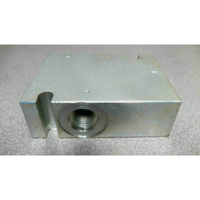 VALVE BLOCK, STEEL, #6 SAE PORTS - Piranha Metal Fabrication Equipment ...