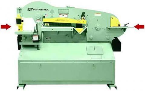 Hydraulic Ironworker Machines: 50-140 Ton Piranha Ironworkers